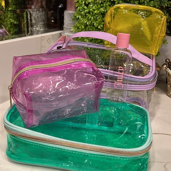 Juicy Couture | Bags | Juicy Couture Jelly Cosmetic Case Set | Poshmark
